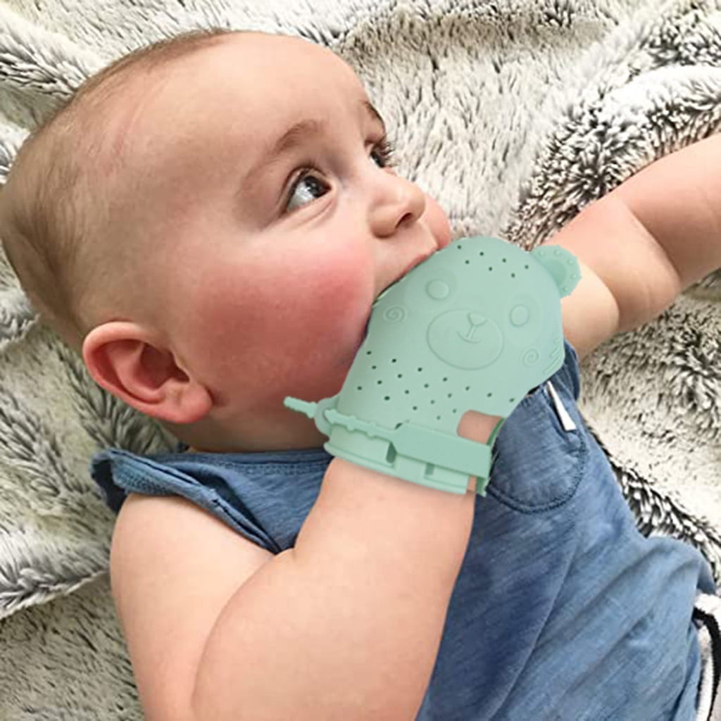 Hunpta Winter Gloves For Kids Infant Girls Boys Teething Gel Silicone ...