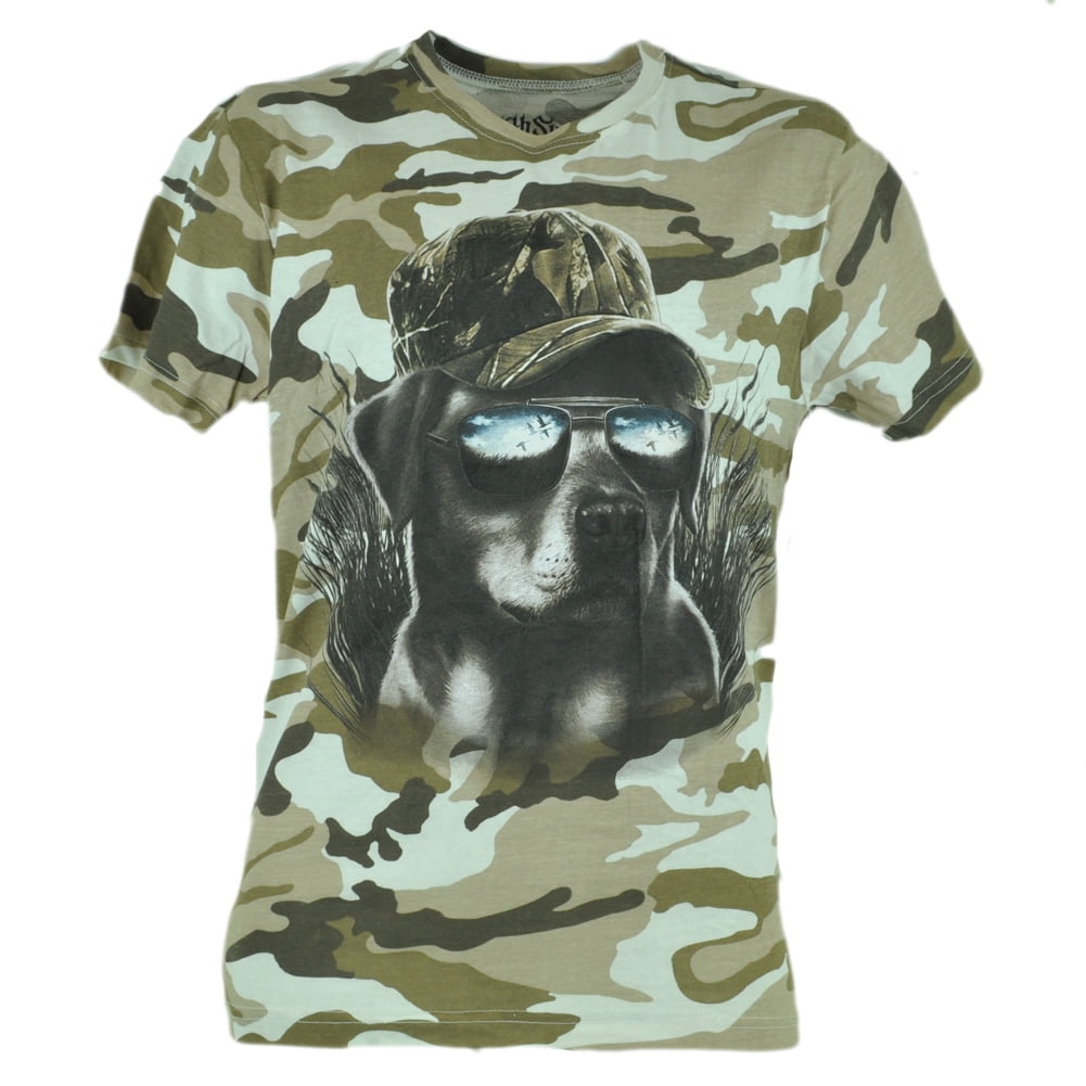 Hunt Dog Sunglasses Shades Sand Camouflage Camo Fifth Sun Tshirt Shirt ...