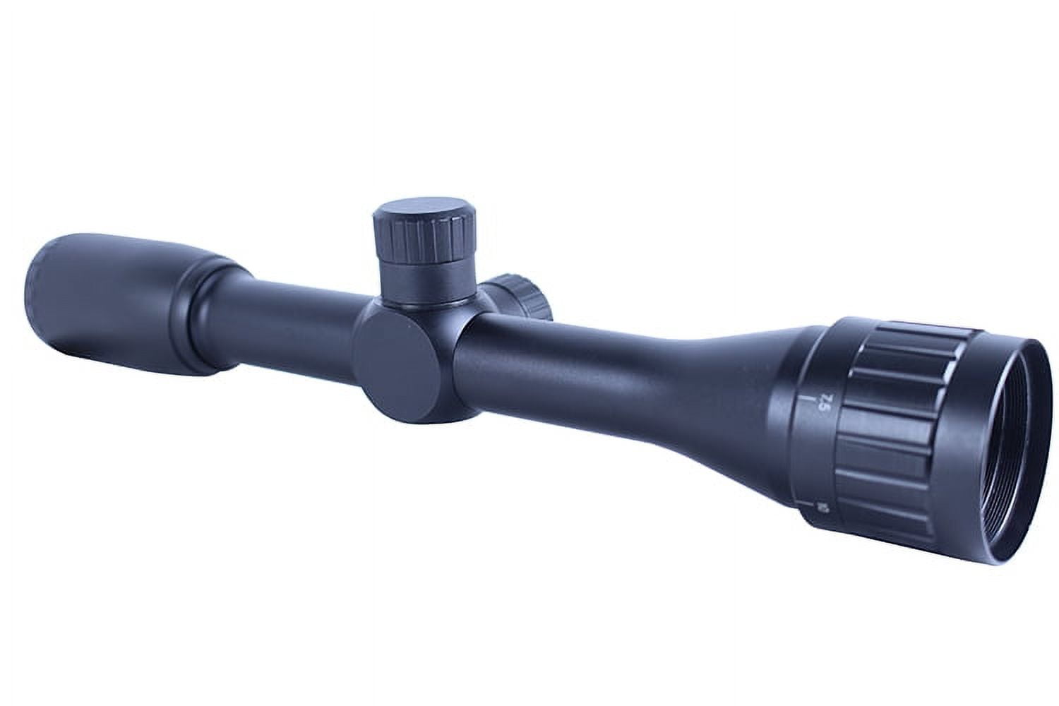 Hunt-Down Black Matte 4x32AO Wide Field Rapid Rangefinder Reticle Rifle ...