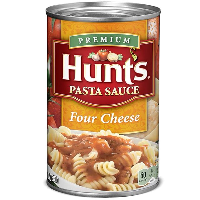 Hunt's Four Cheese Pasta Sauce, 24 oz (Pack of 2) - Walmart.com