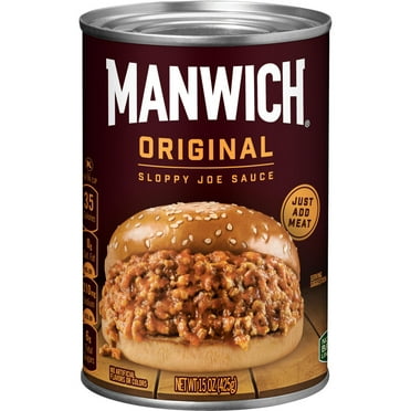 Manwich Original No Sugar Added Sloppy Joe Sauce, 15 oz. - Walmart.com
