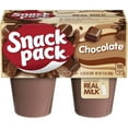 Hunt's Snack Pack Chocolate Pudding 3.5 Oz. 48 Cups HUN55418 - Walmart.com