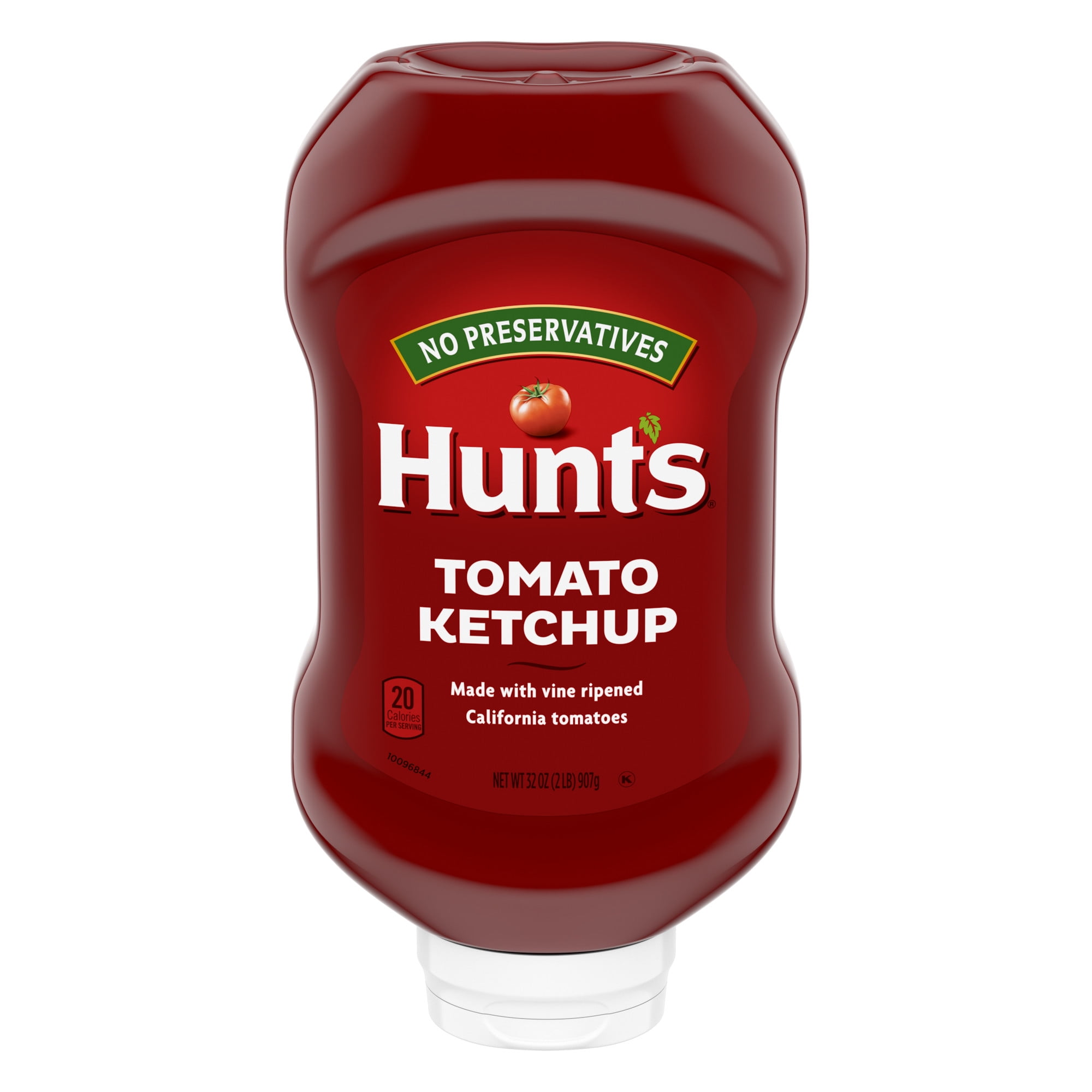 Hunt’s Tomato Ketchup, 32 oz Squeeze Bottle, Without High Fructose Corn ...