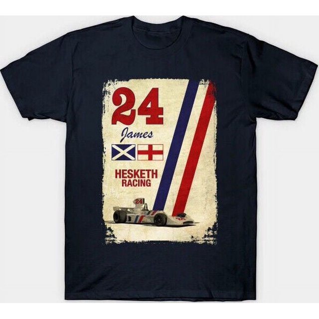 Hunt the Shunt F1 Driver The Hesketh Racing Team No.24 Car James Hunt T ...
