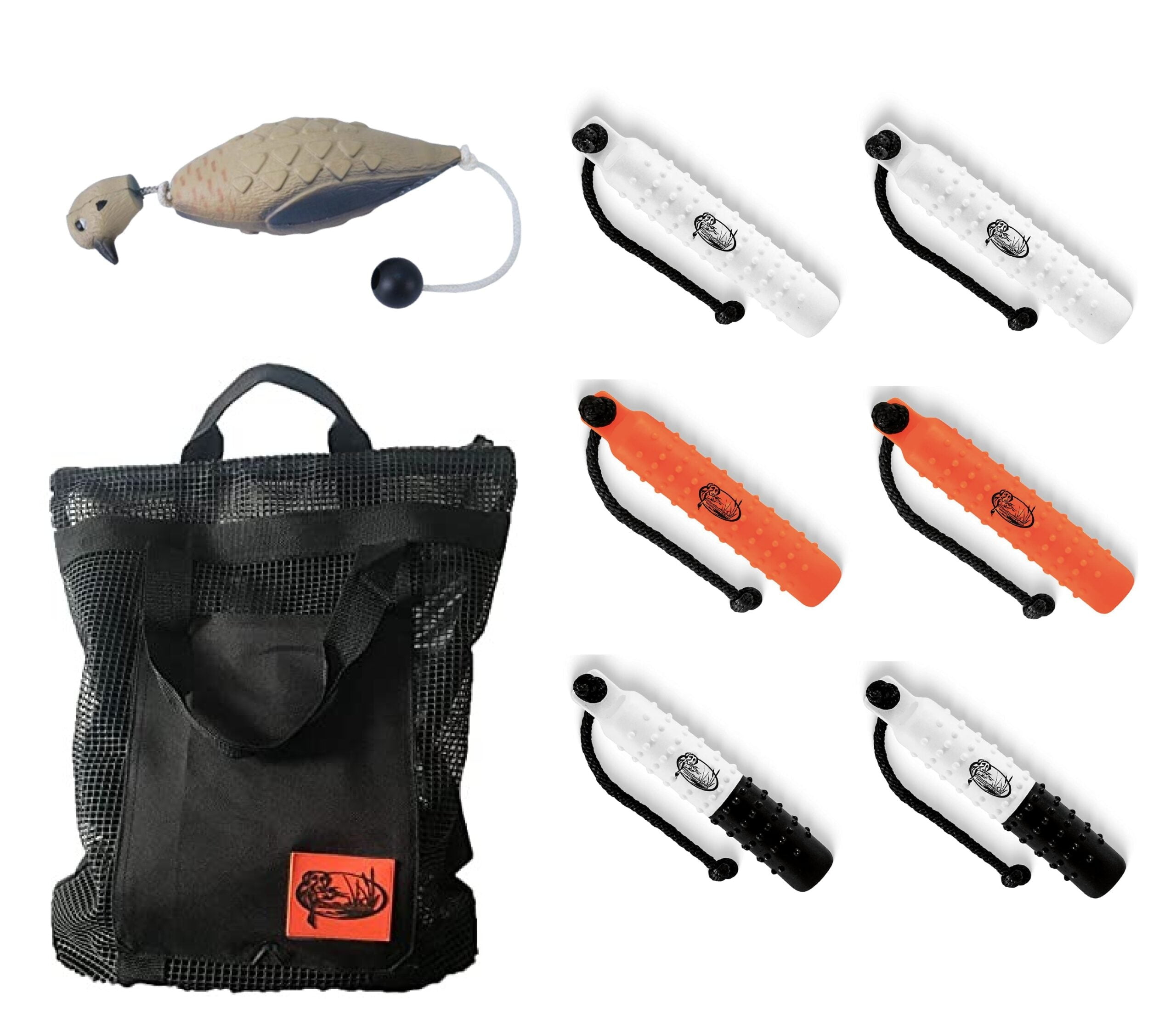 HuntEmUp Hunting Dog Essentials Training Kit - Mourning Dove Dummy + 6 ...