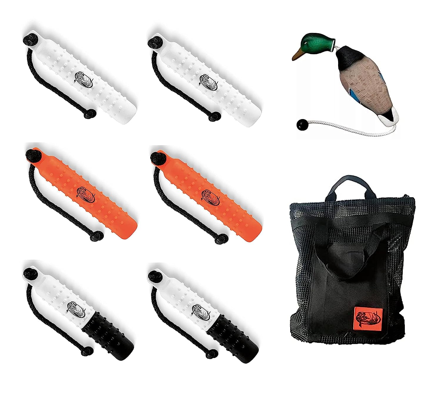 HuntEmUp Hunting Dog Training Equipment - 3 inch Plastic Bumpers With ...