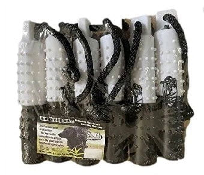 HuntEmUp Large Plastic Dog Training Bumper with Throw Rope and Air ...