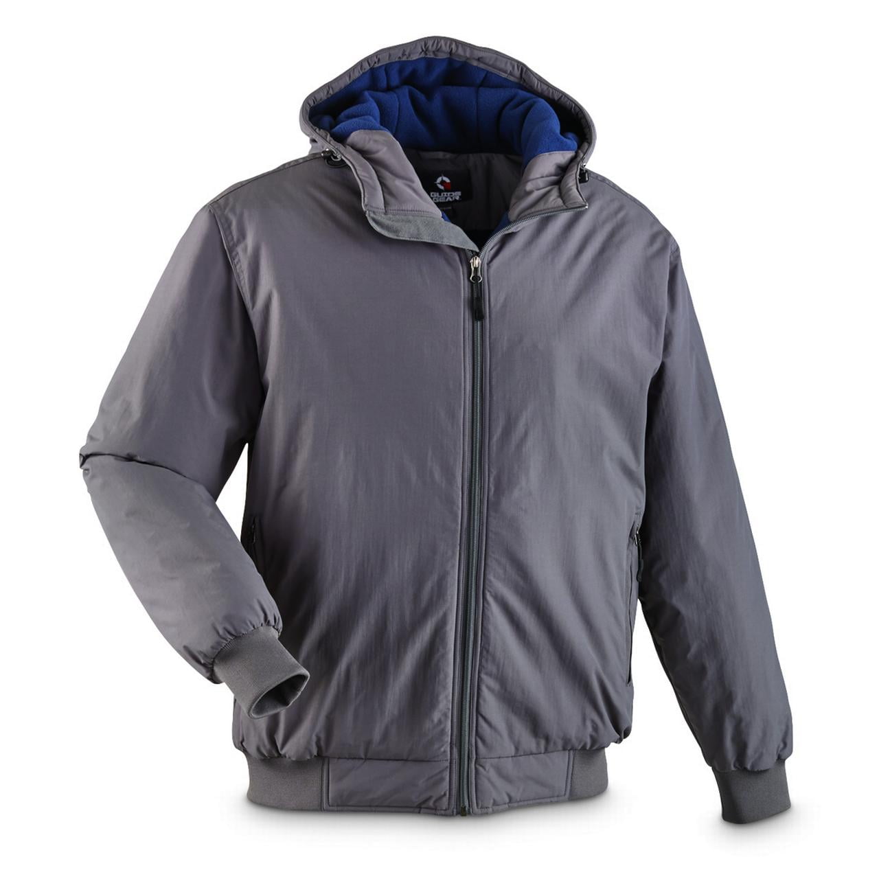 HuntRite Men's Cascade Hooded Jacket Castlerock LARGE - Walmart.com