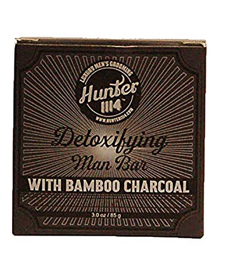 Hunter 1114 Detoxifying Man Bar Bamboo Charcoal Luxury Men's Grooming3 ...