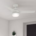 Hunter 48 inch Indoor Ceiling Fan with LED Light and Remote Control ...