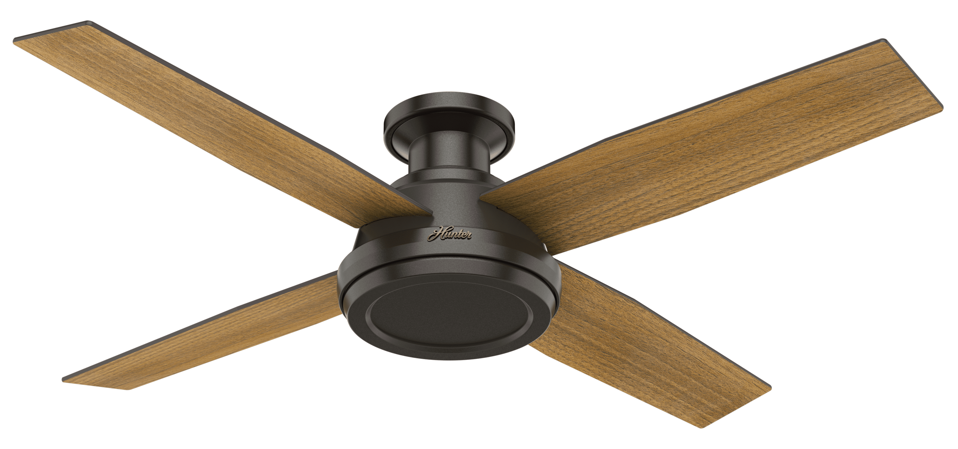 Hunter 52" Dempsey Noble Bronze Ceiling Fan with Remote - Walmart.com