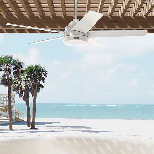 White Outdoor Ceiling Fan
