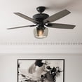 Hunter Good Quality Bennett 52" Matte Black Ceiling Fan with LED Light ...