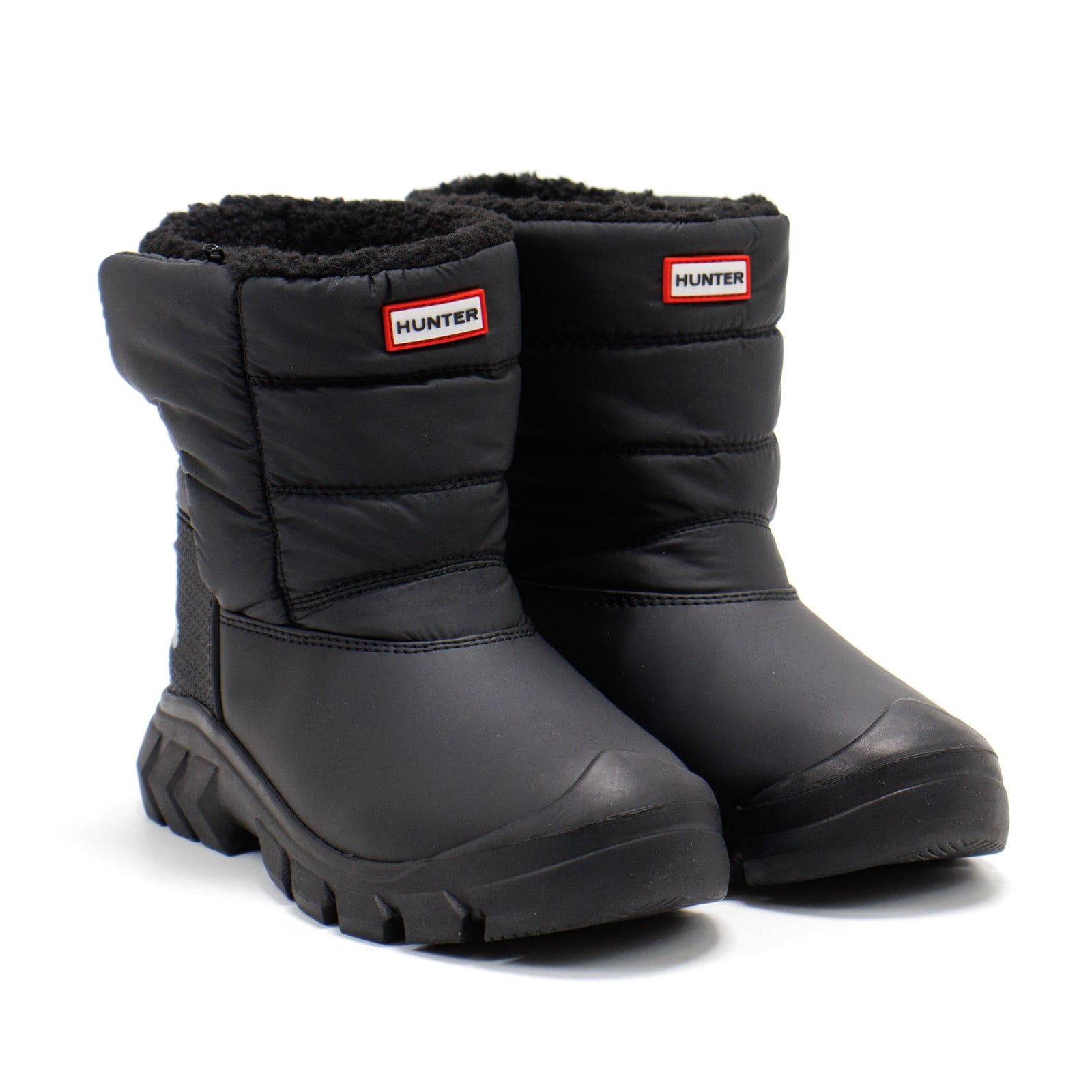 Hunter Boys Intrepid Insulated Snow Boots, Black,2 M US - Walmart.com