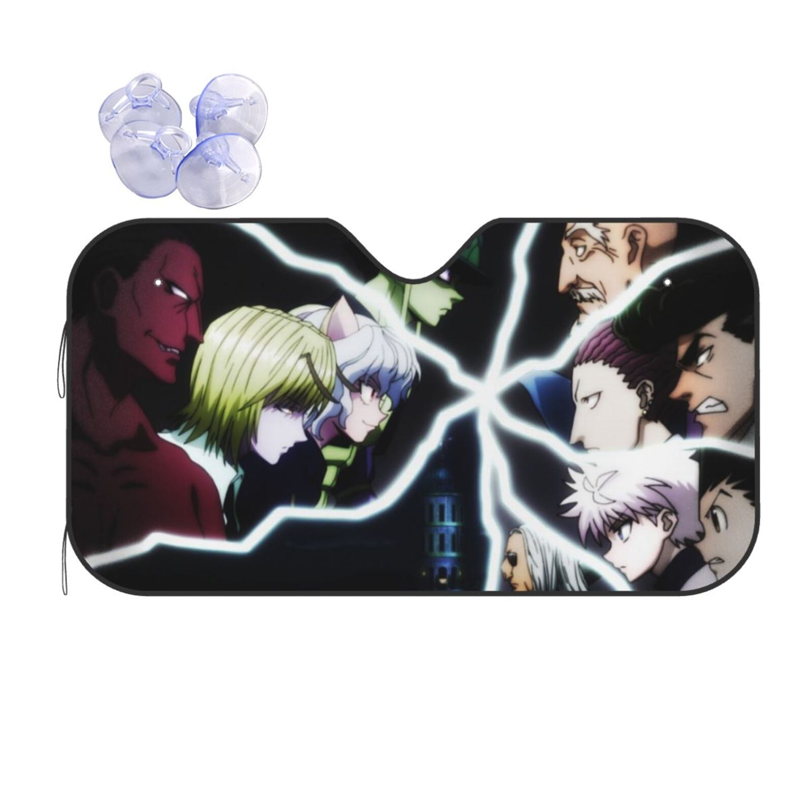 Hunter × Hunter Car Windshield Sun Shades, Front Windshield Sun Shade ...