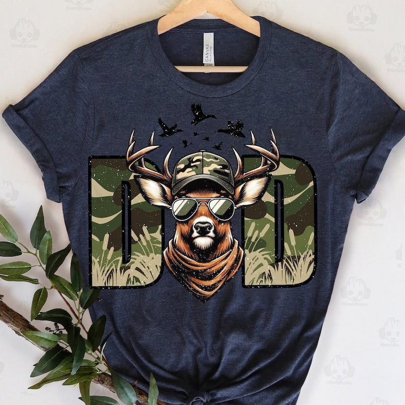 Hunter Dad Shirt, Dad Shirt, Dad Shirt, Best Buckin Dad Ever, Deer dad ...