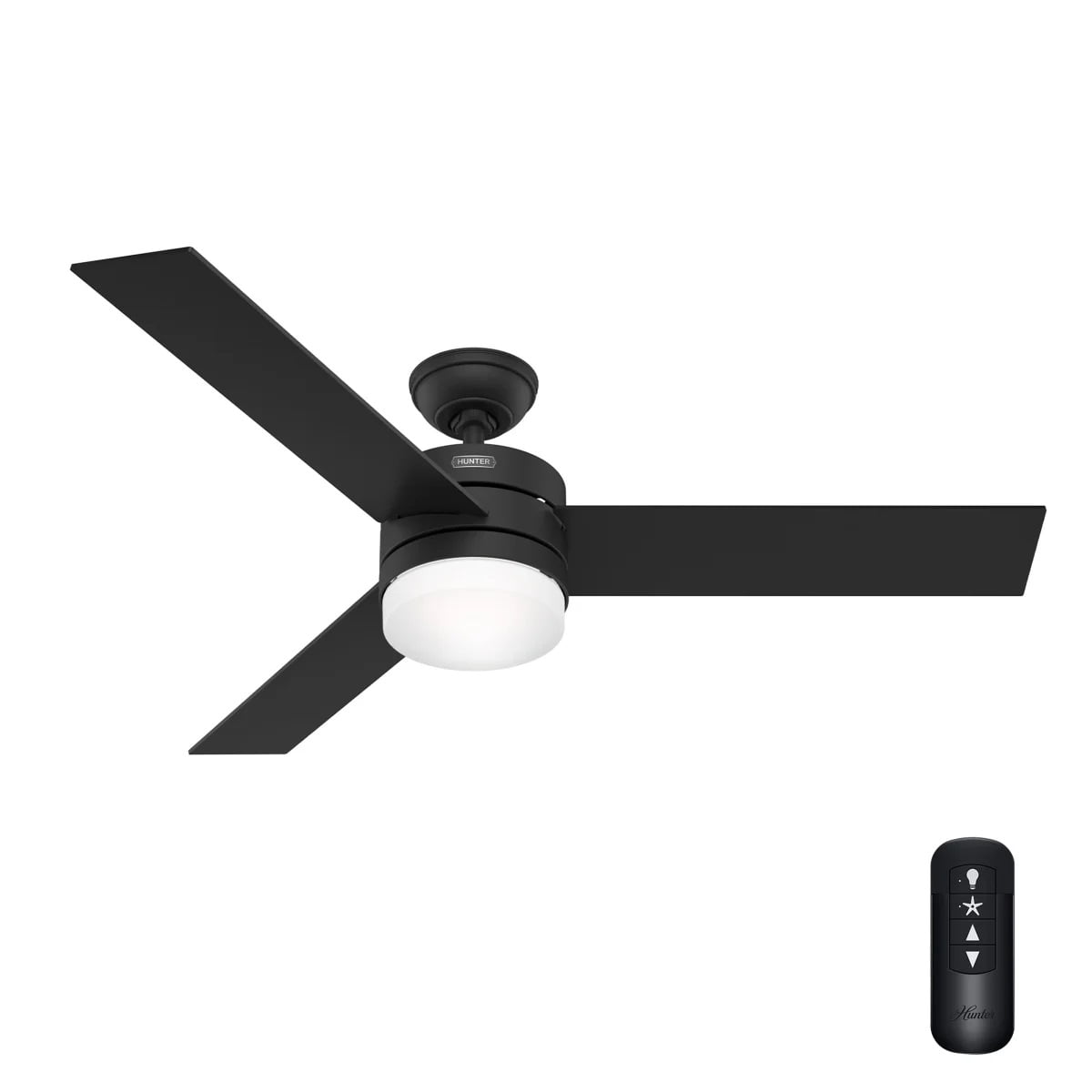 Hunter Exeter 54” 3-Blade Indoor / Outdoor Ceiling Fan - Walmart.com