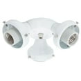 Hunter Fan Company 99135 3 Light Fitter, White - Walmart.com