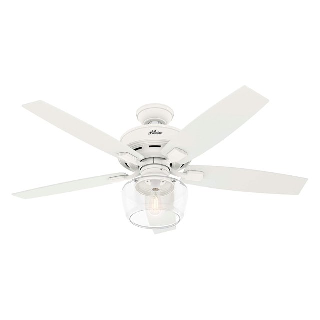 Hunter Fan Company Bennett 52" Indoor LED Light Ceiling Fan, Matte ...