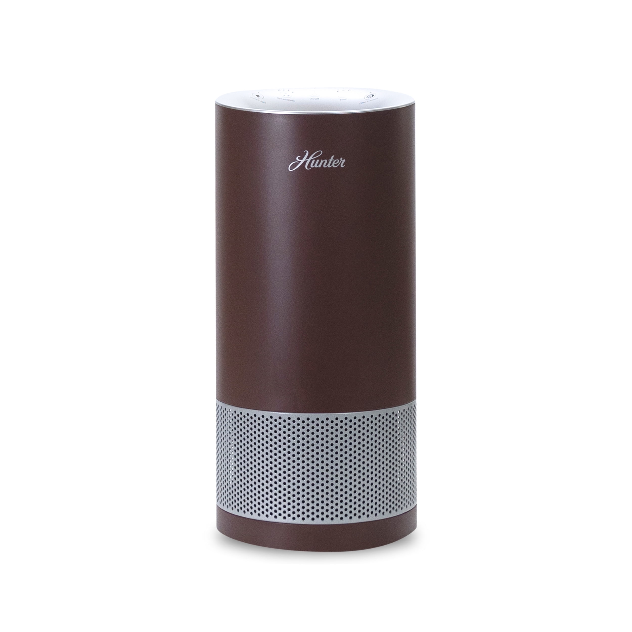 Hunter HP400 Round Tower Air Purifier, True HEPA Filter, EcoSilver Pre ...