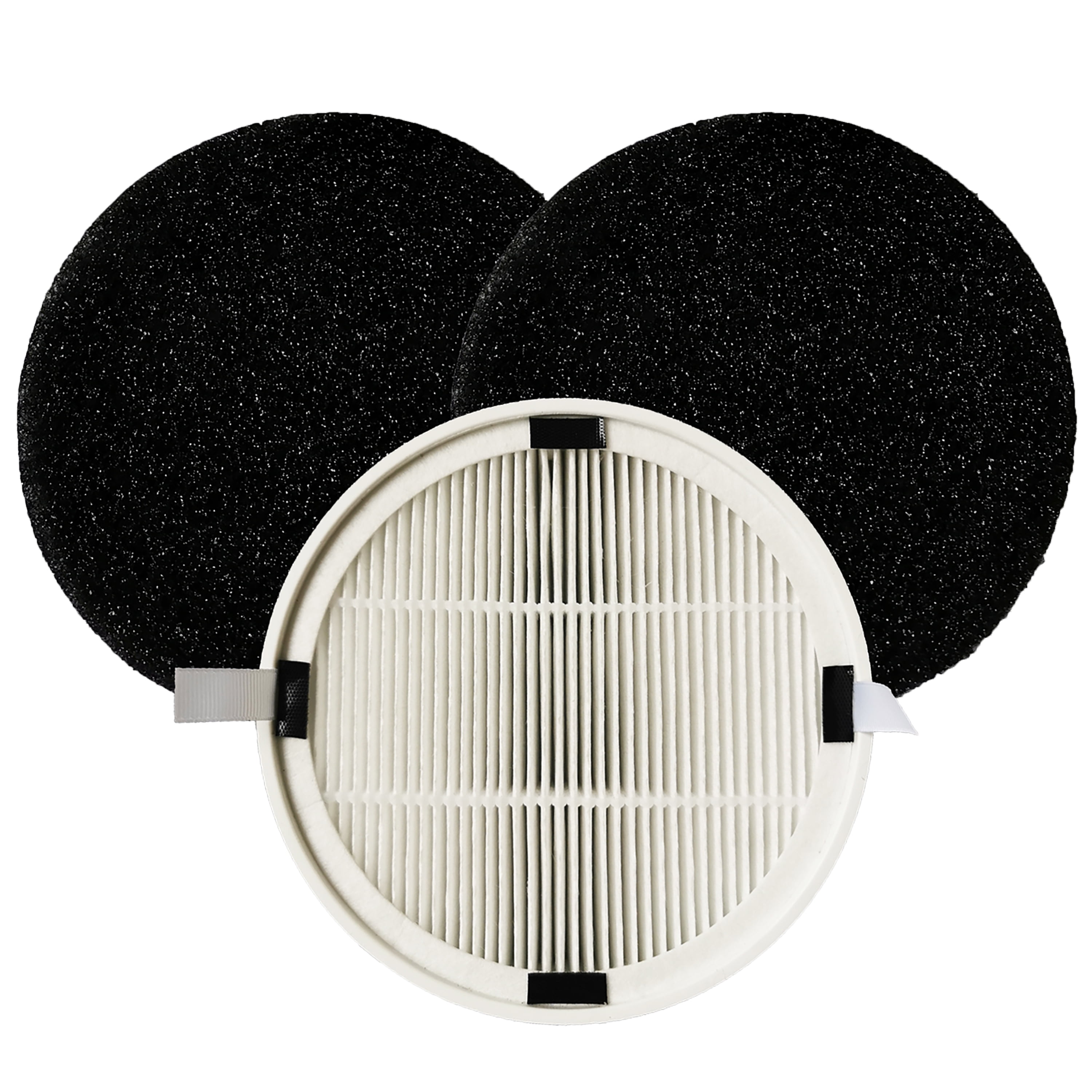 "Hunter HP125 Replacement Filter, True HEPA and EcoSilver Pre-Filter, 6 ...