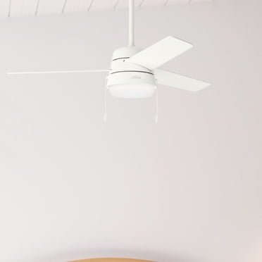 Hunter 52 inch Indoor Ceiling Fan with LED Light and Remote Control ...