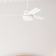 Hunter - Swanson Indoor Ceiling Fan With Light, 52-inch, Fresh White ...