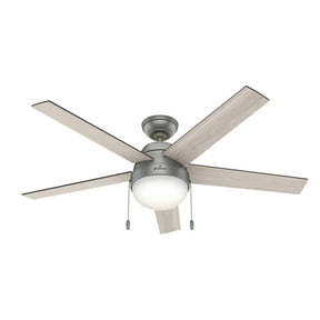 Hunter Fans Overton - 10 Blade Outdoor Ceiling Fan with Light Kit ...