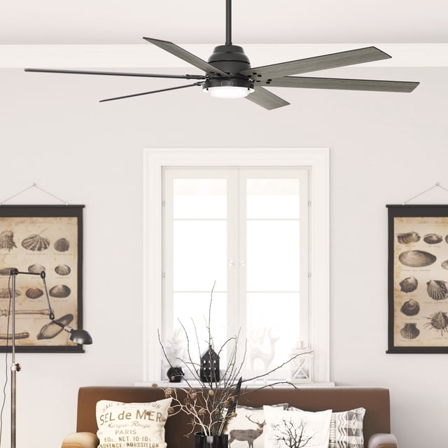 Hunter 72 inch Indoor Ceiling Fan with LED Light and Remote Control ...