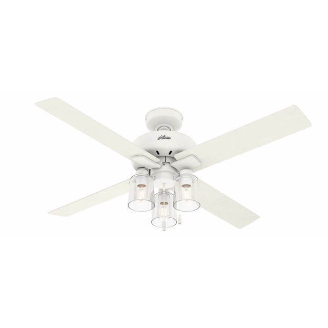 Hunter Fans - Pelston 52 Inch Ceiling Fan with LED Light Kit and Pull ...