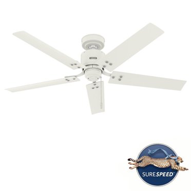 Hunter Fans Downtown 7-Blade Ceiling Fan with Wall Control, Indoor ...