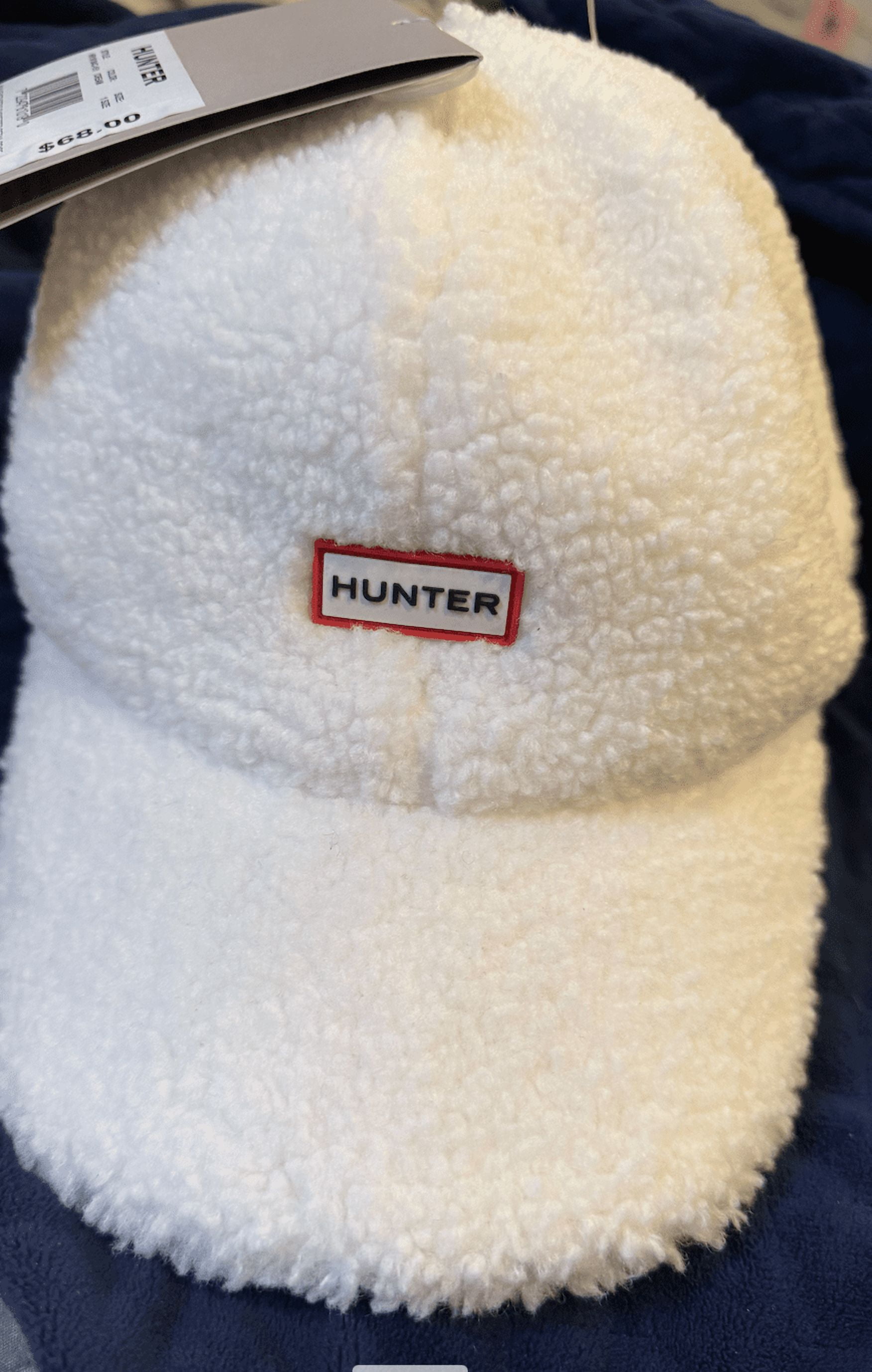 Hunter Faux-Shearling Baseball Cap IN Cream - Walmart.com