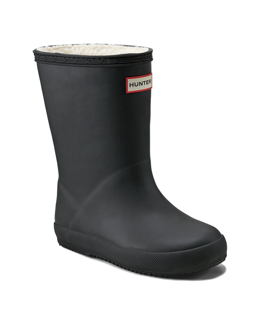 Hunter First Insulated Rubber Boot, 7, Black - Walmart.com