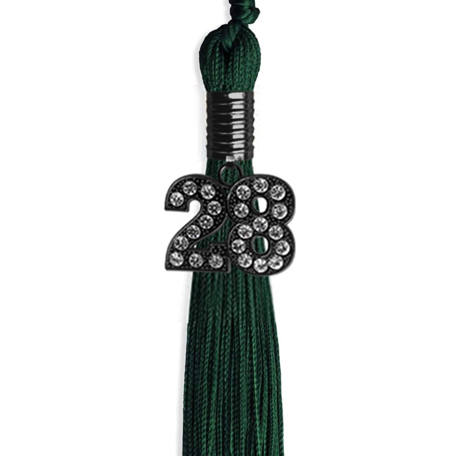 Hunter Green Graduation Tassel With Black Date Drop - Walmart.com