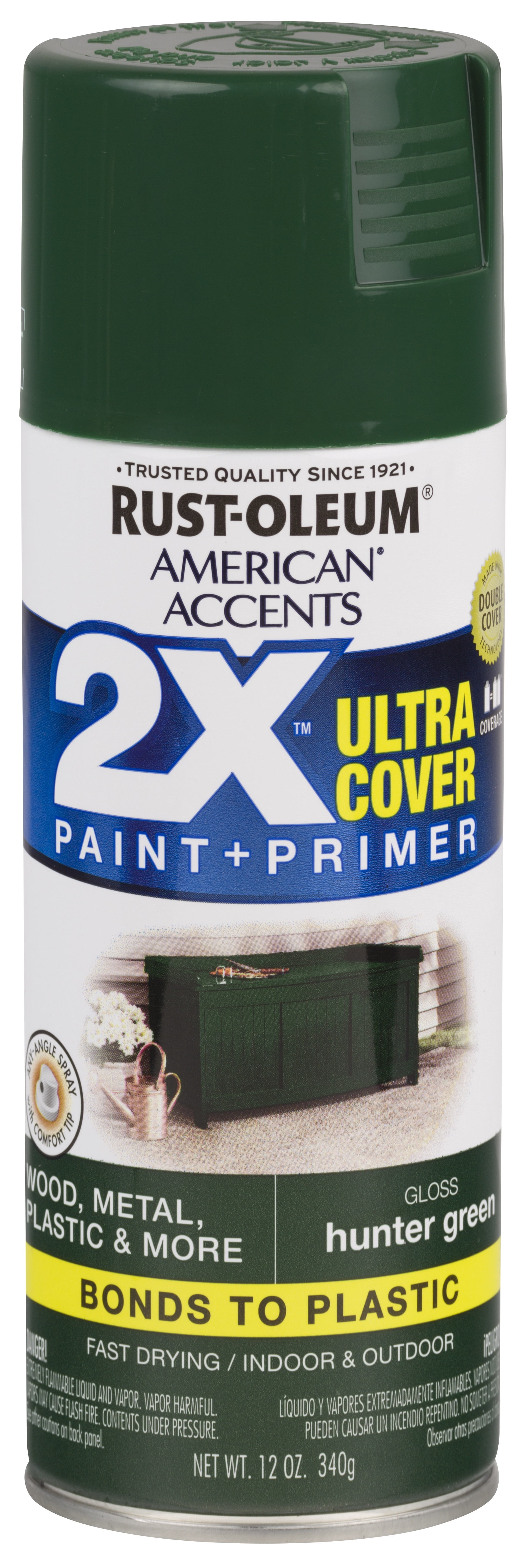 Hunter Green, Rust-Oleum American Accents 2X Ultra Cover Gloss Spray ...