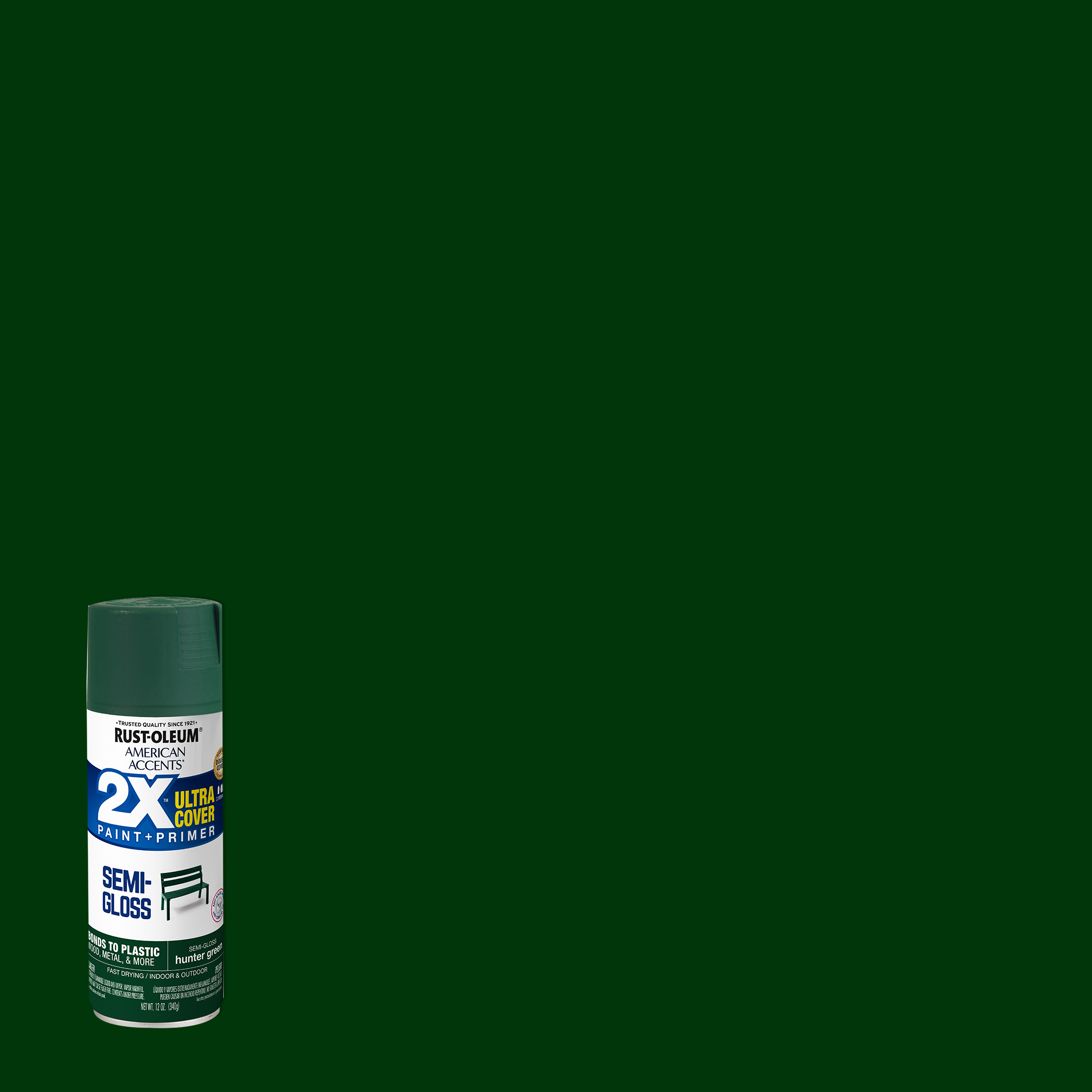 6-Pack of 12 oz Rust-Oleum Brands 249853 Hunter Green Painter’s Touch ...