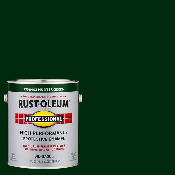 2 Pack, Hunter Green, Rust-Oleum Professional High Performance Gloss ...
