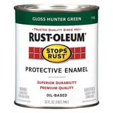 Hunter Green, Rust-Oleum Stops Rust Gloss Protective Enamel-7738502 ...