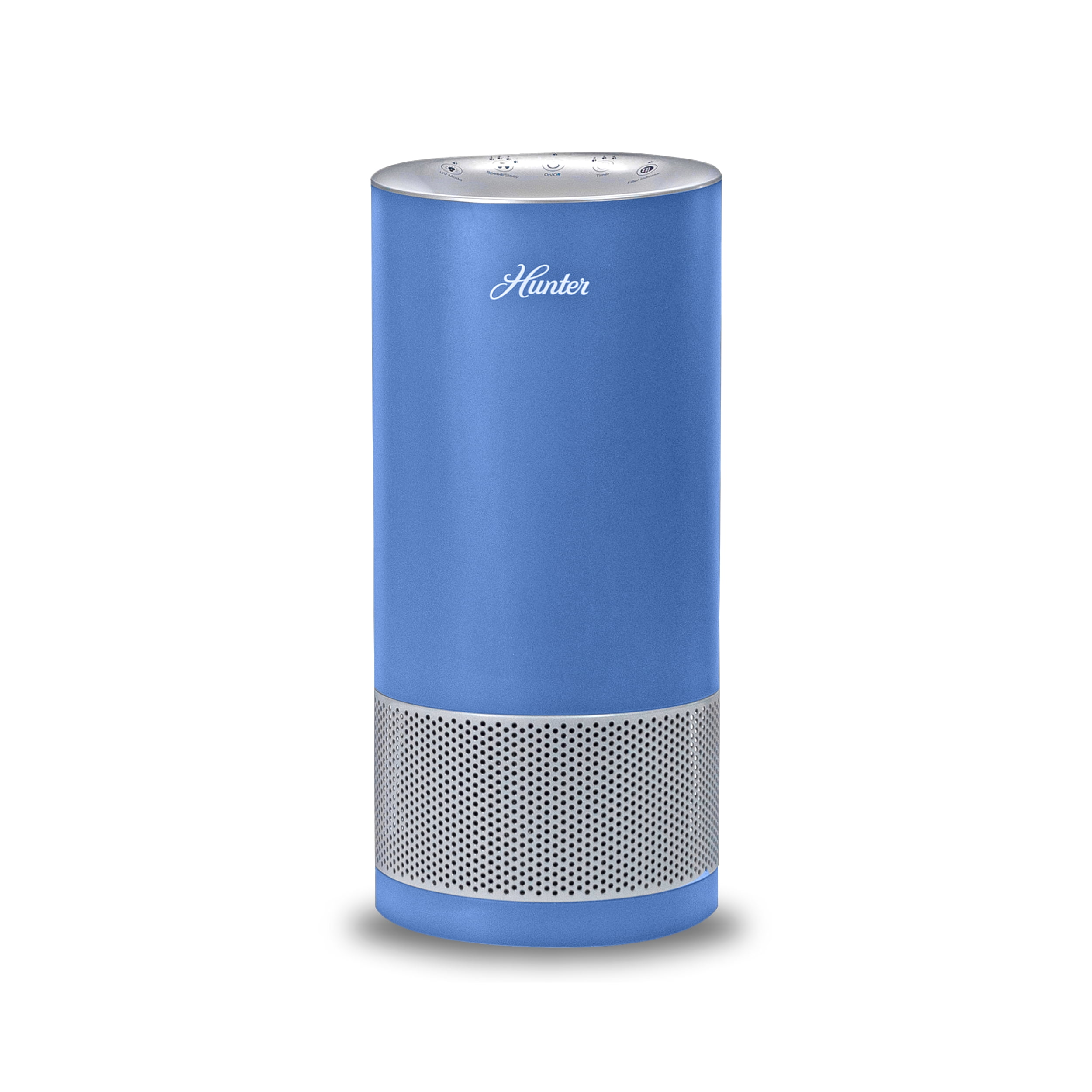 Hunter HP450UV Round True HEPA Air Purifiers, Denim Blue - Walmart.com