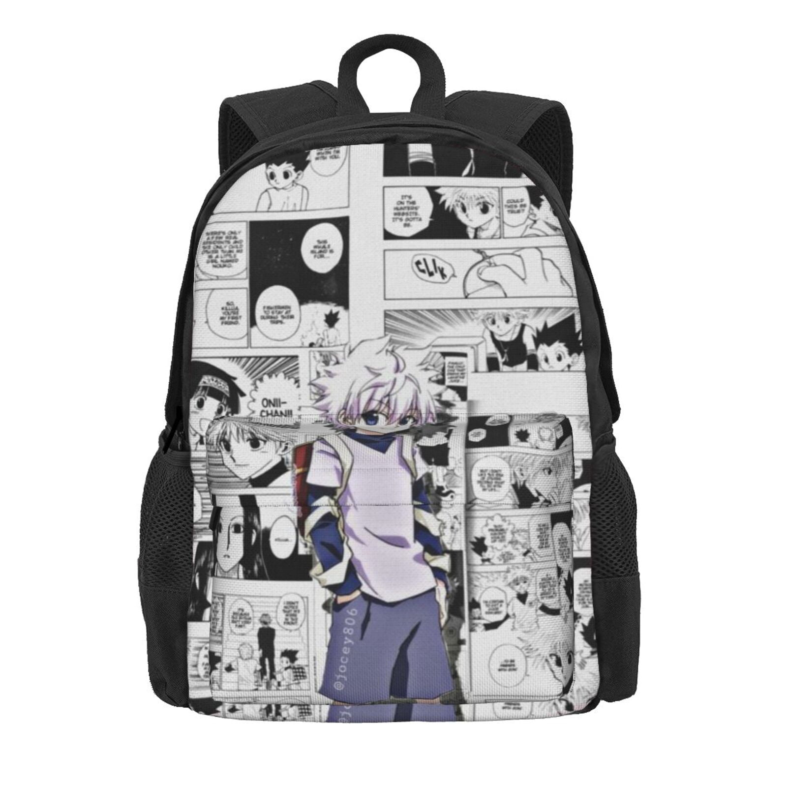 Hunter × Hunter Backpack, Large Capacity Daypack Book Bag For College ...