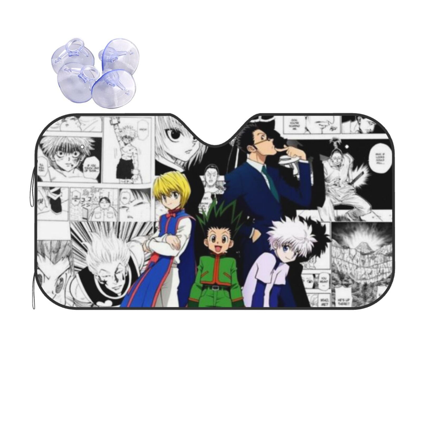 Hunter × Hunter Car Windshield Sun Shades, Front Windshield Sun Shade ...