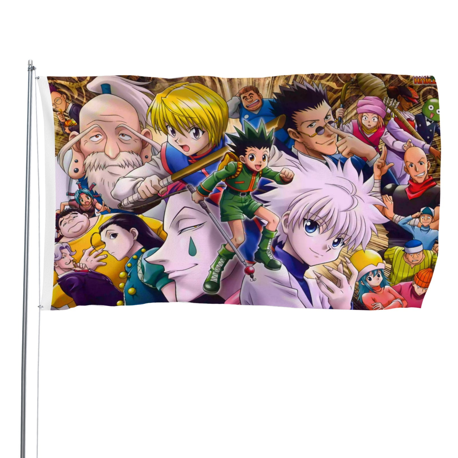 Hunter × Hunter-themed Printed Flag Perfect gift for fans, friends, and ...
