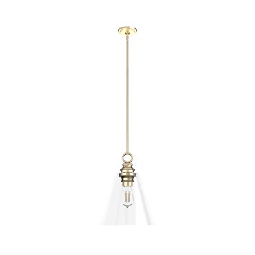 Hunter Astwood Alturas Gold 1 Light Pendant Ceiling Light Fixture ...