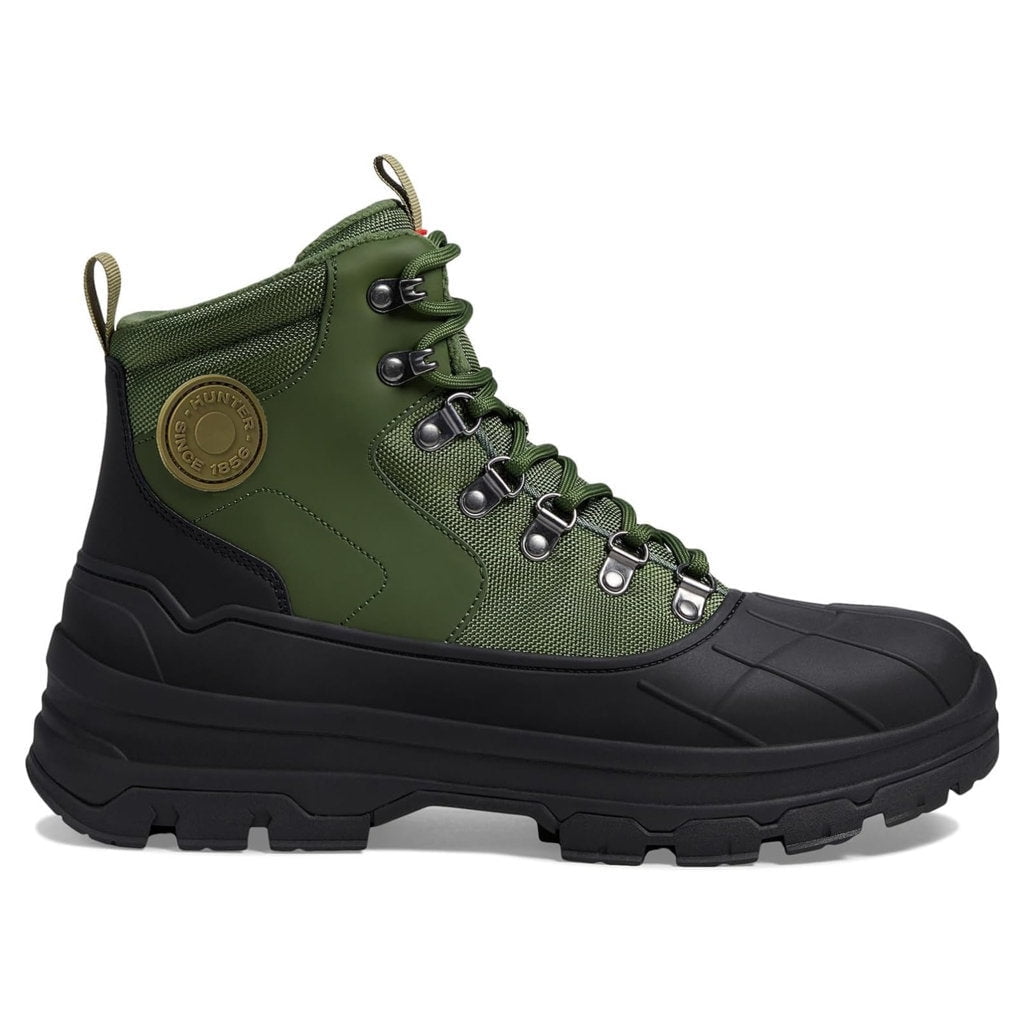 Hunter Mens Explorer Duck Synthetic Textile Boots - Walmart.com