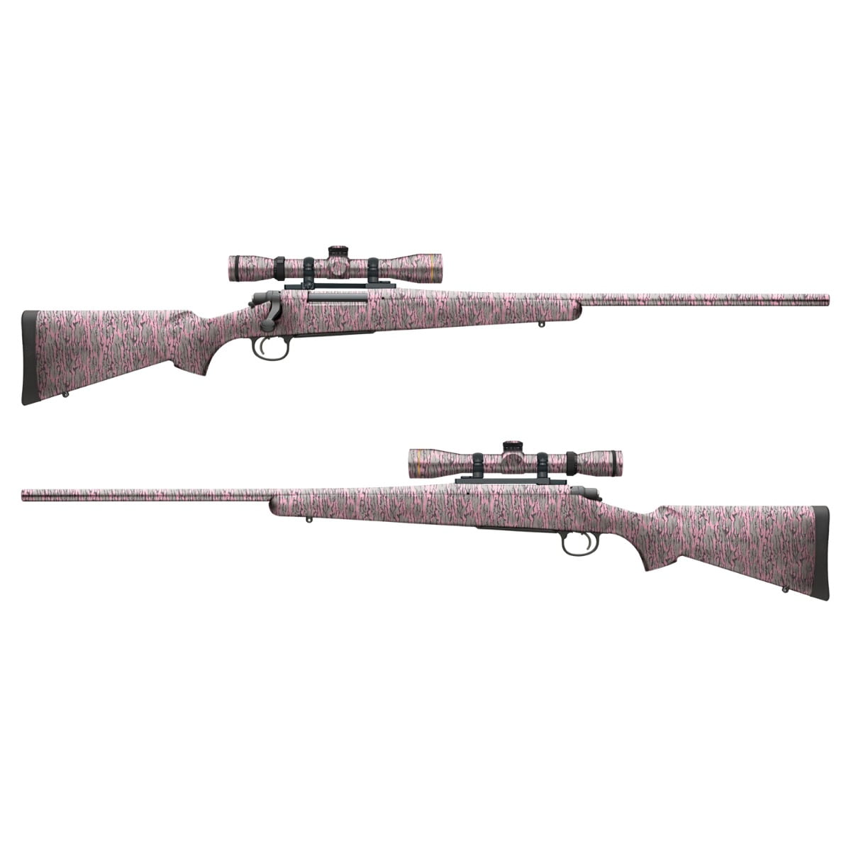 Hunter Mossy Oak Gun Camo Kit - Rifle Skin, Scope Skin, Primer Stick in ...