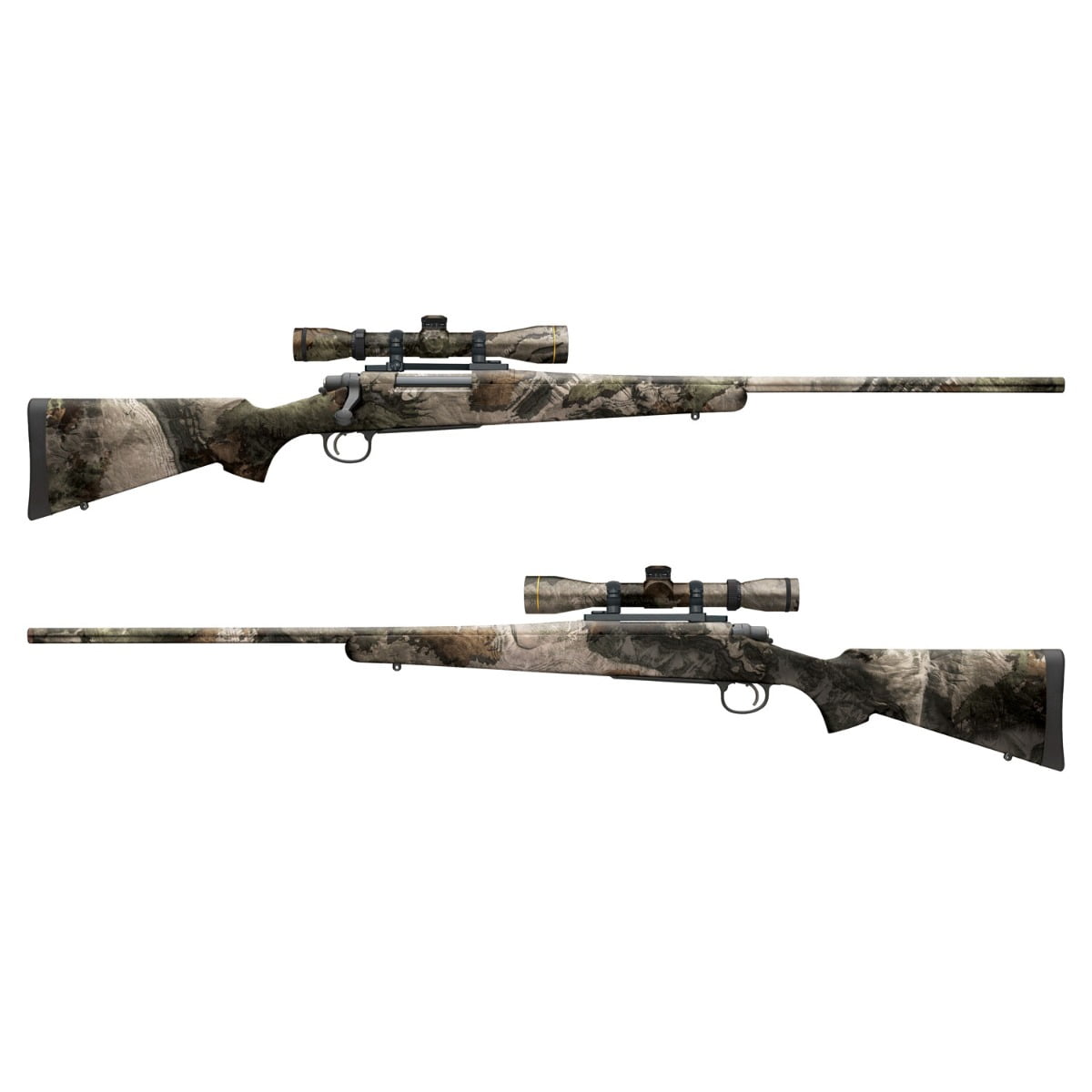 Hunter Mossy Oak Gun Camo Kit - Rifle Skin, Scope Skin, Primer Stick in ...