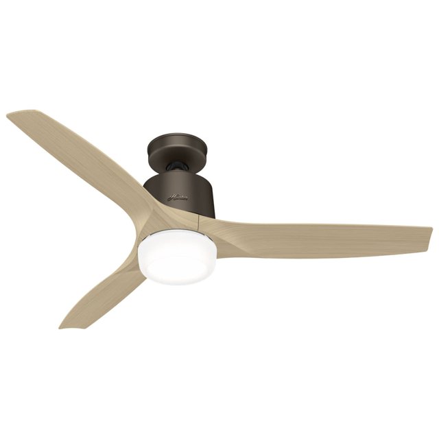 Hunter Neuron 52 Led Neuron 52" 3 Blade Smart Led Indoor Ceiling Fan ...