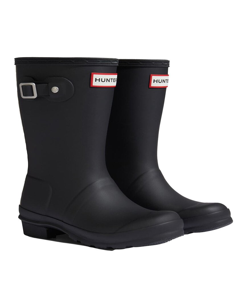 Hunter Original Large Back Stripe Rubber Boot, 13, Black - Walmart.com