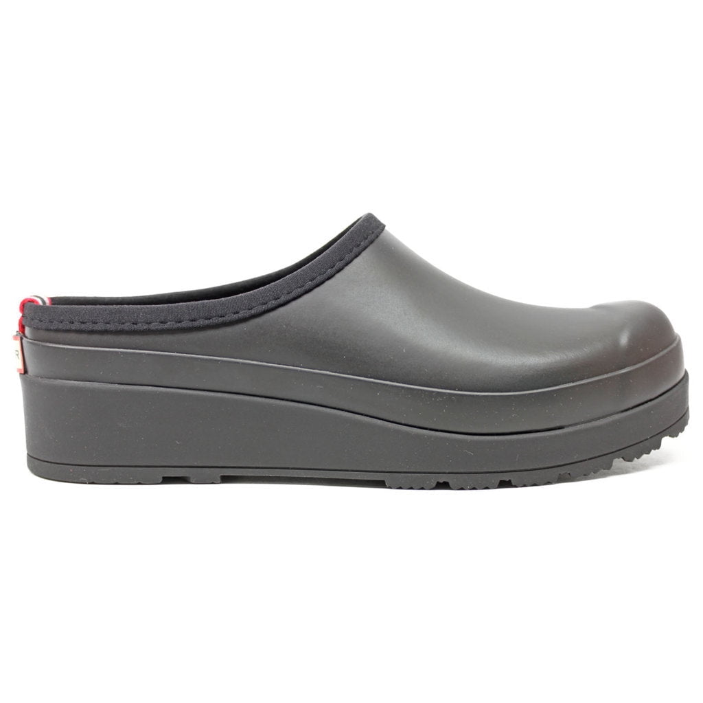 Hunter Original Play Clog Rubber Women's Shoes (Black, 7 UK - 40-41 EU ...
