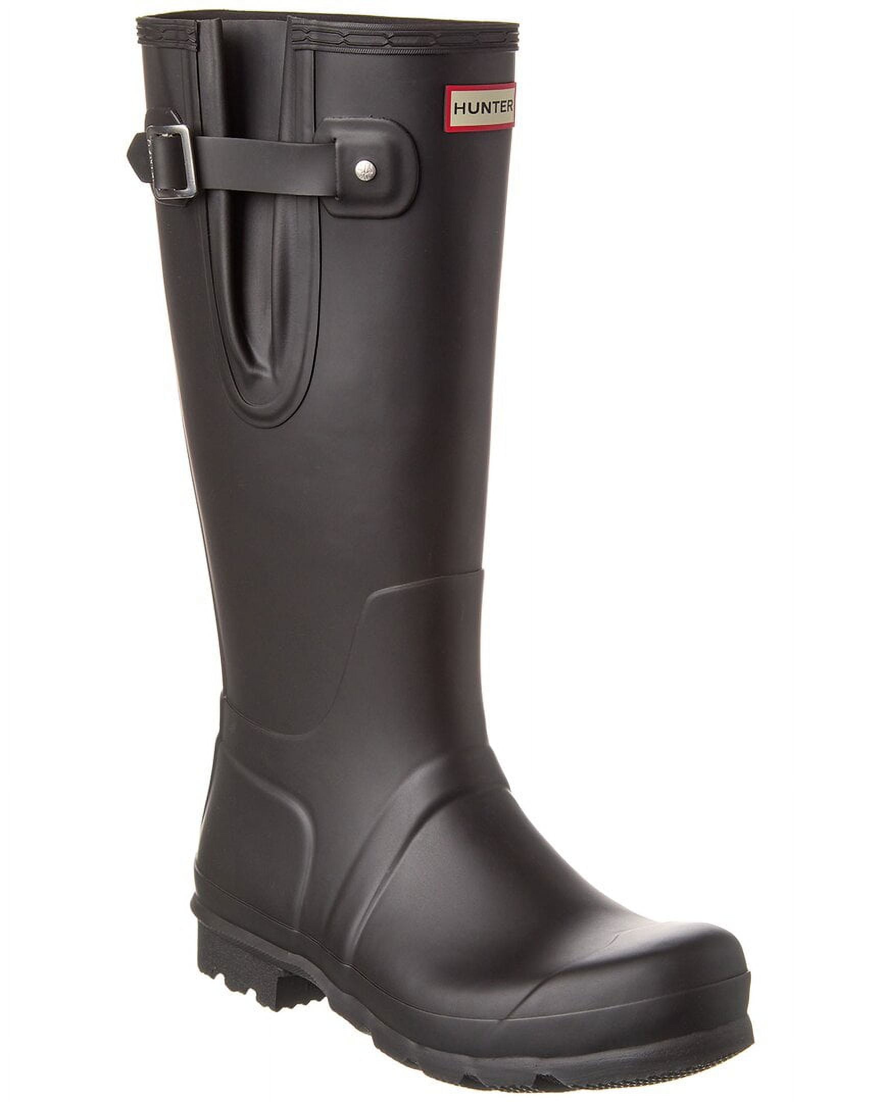 Hunter Downpour Tall Adjustable Wellington Boots, Black - Walmart.com